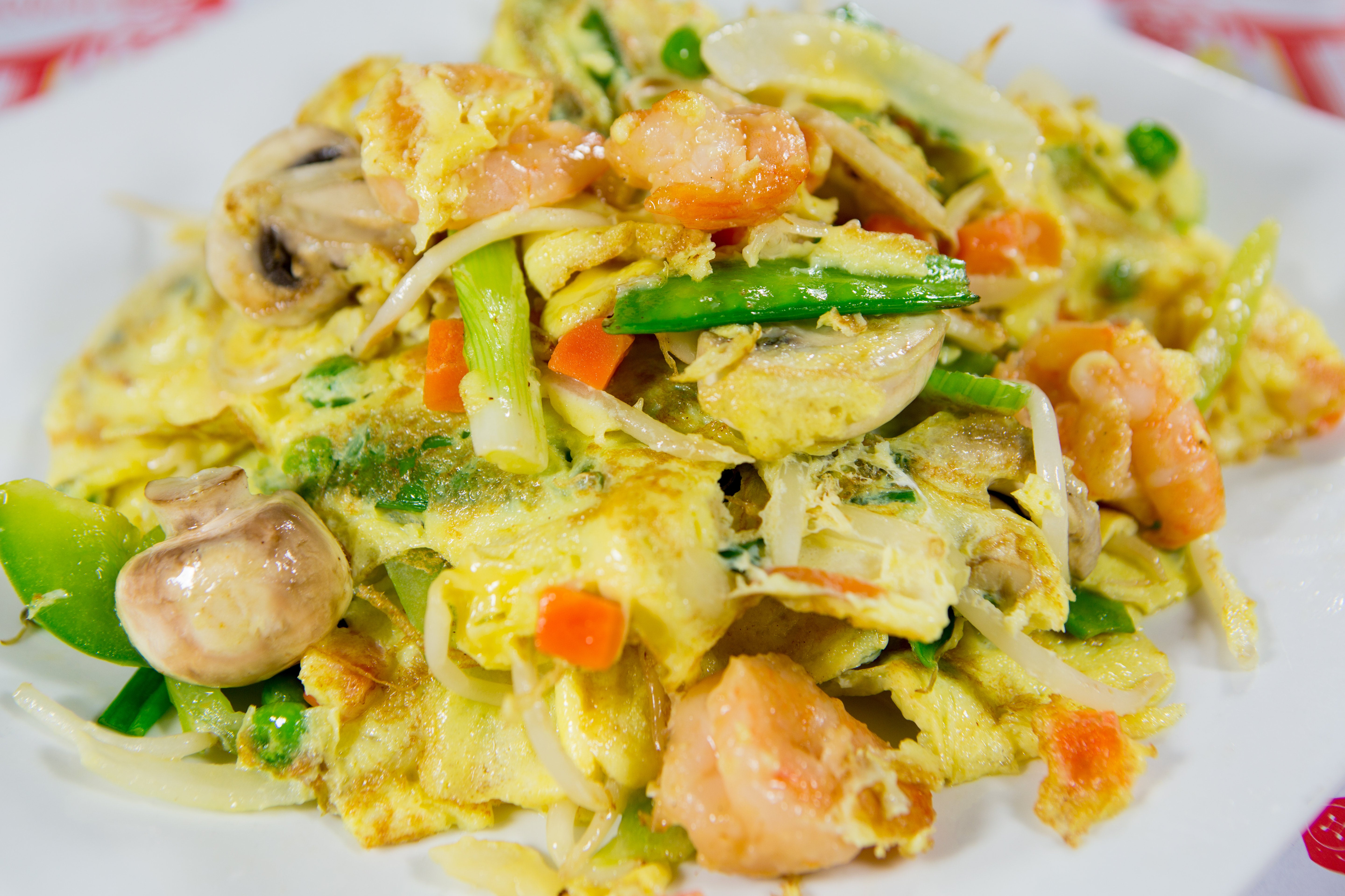 Shrimp Chow Dan | 虾炒蛋 | Dragon Palace
